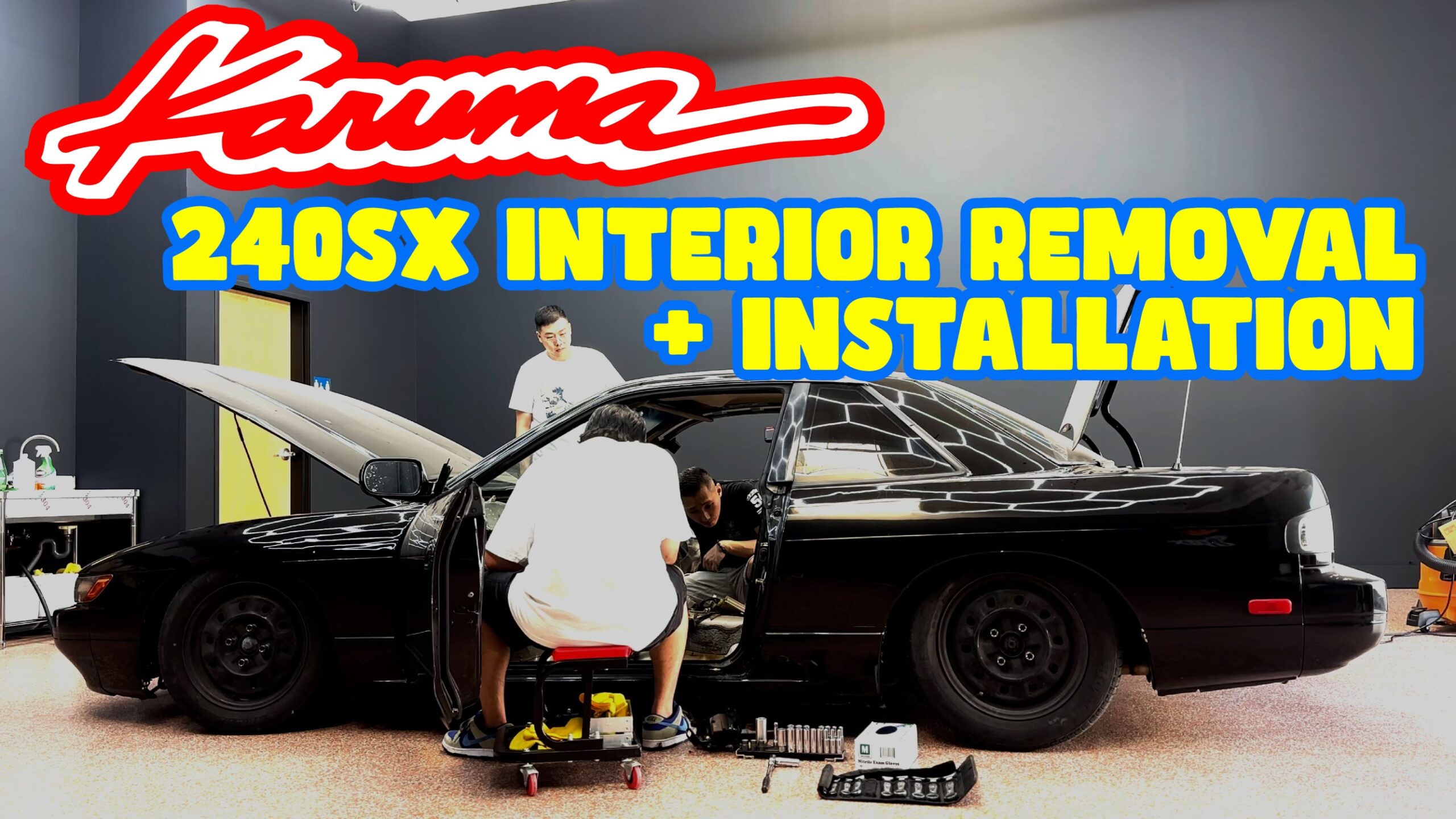 240SX S13 Interior Removal + New Carpet Installation – UJI DISTRIBUTION
