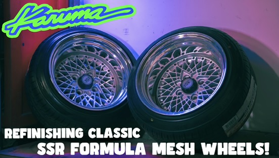 Rebuilding and Refinishing Classic SSR Formula Mesh Wheels! – UJI ...